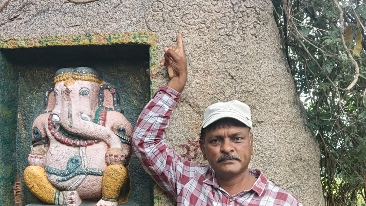 Kannada inscription from 9th century discovered in Telangana’s Jangaon ...