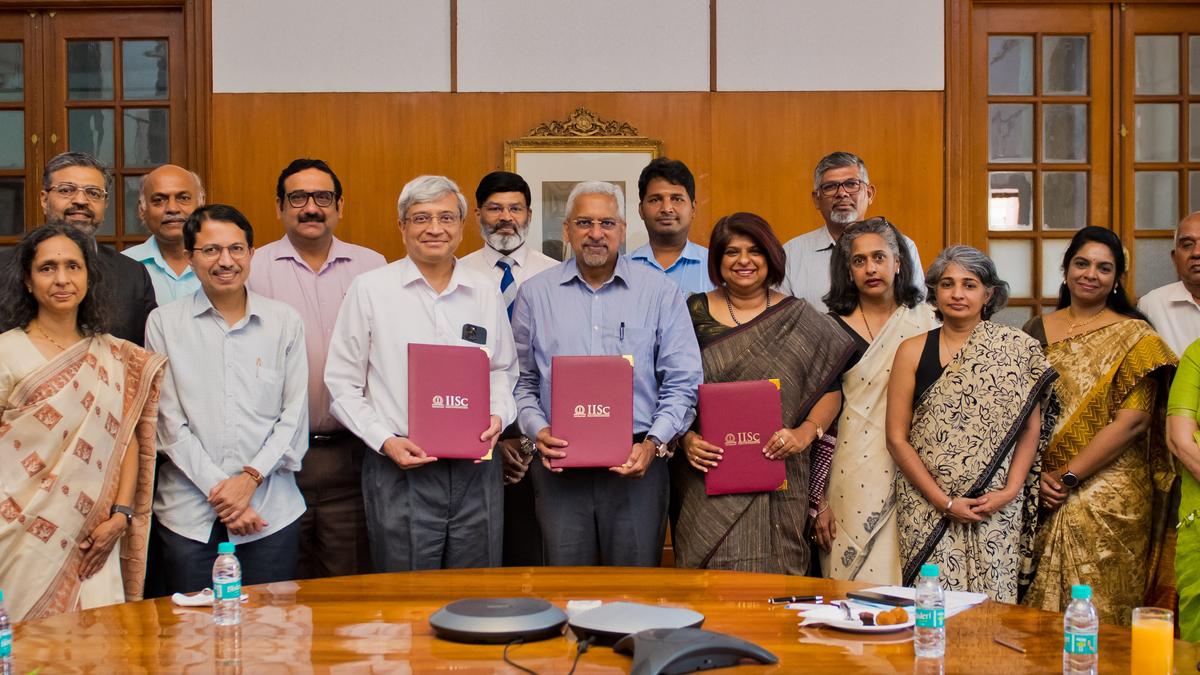 Bengaluru entrepreneur, wife offer ₹105 cr. to IISc to set up centre ...