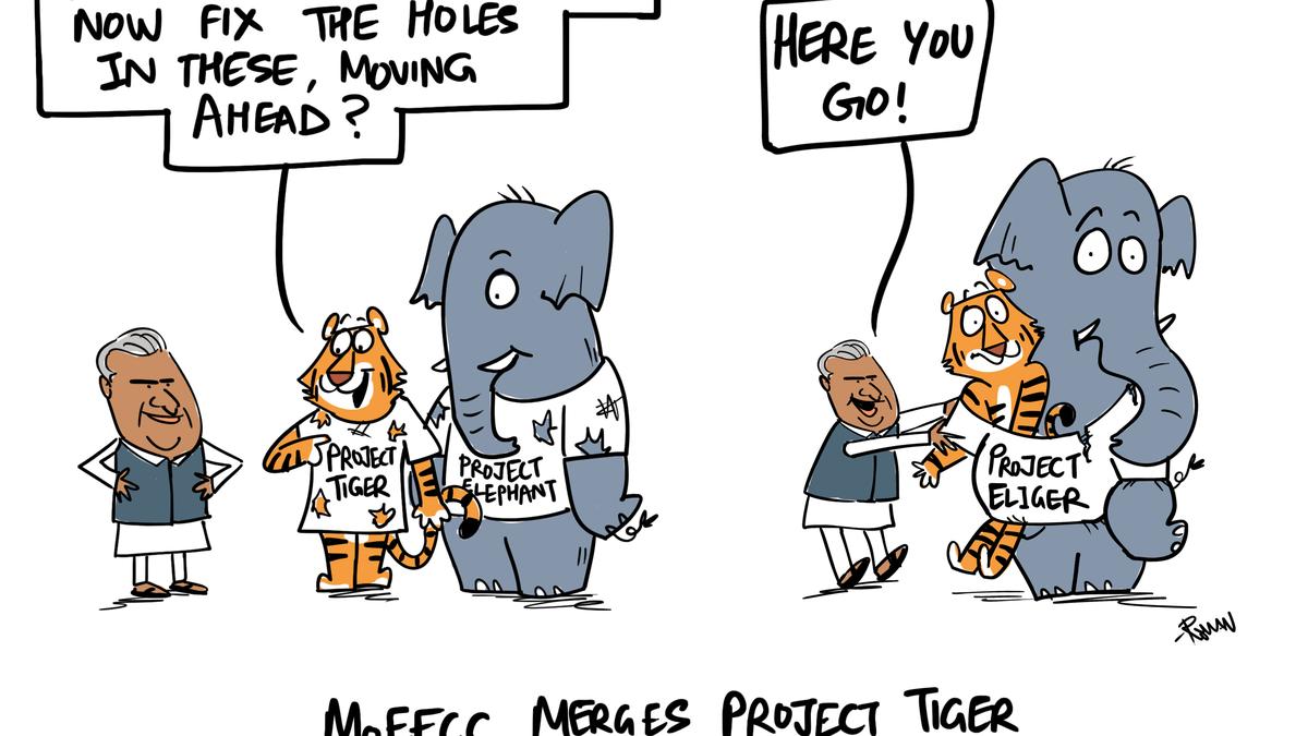Green Humour by Rohan Chakravarty on merging of Project Tiger and ...