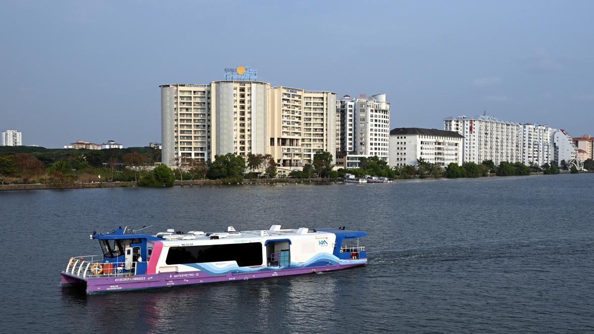 KWML to procure 15 more 100-passenger Water Metro ferries - The Hindu