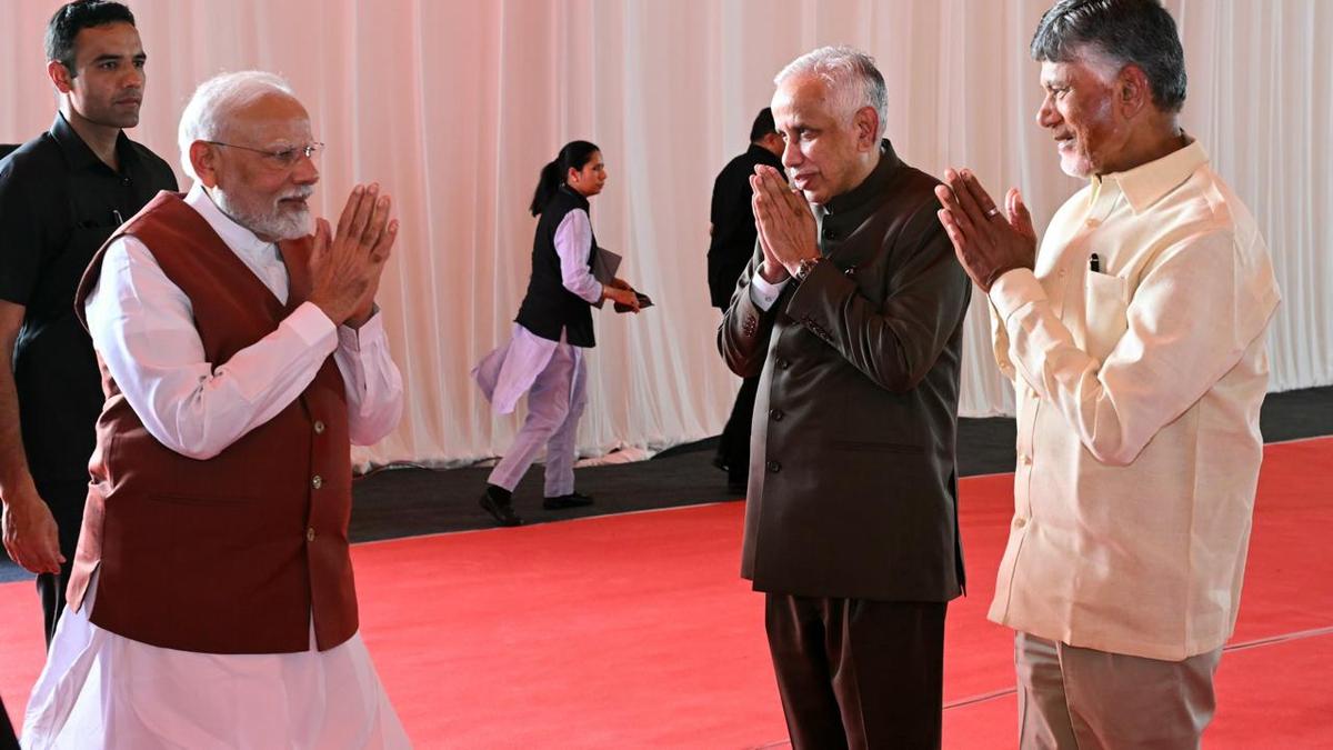 PM Modi in Andhra Pradesh LIVE: PM Modi lays foundation, inaugurates ...