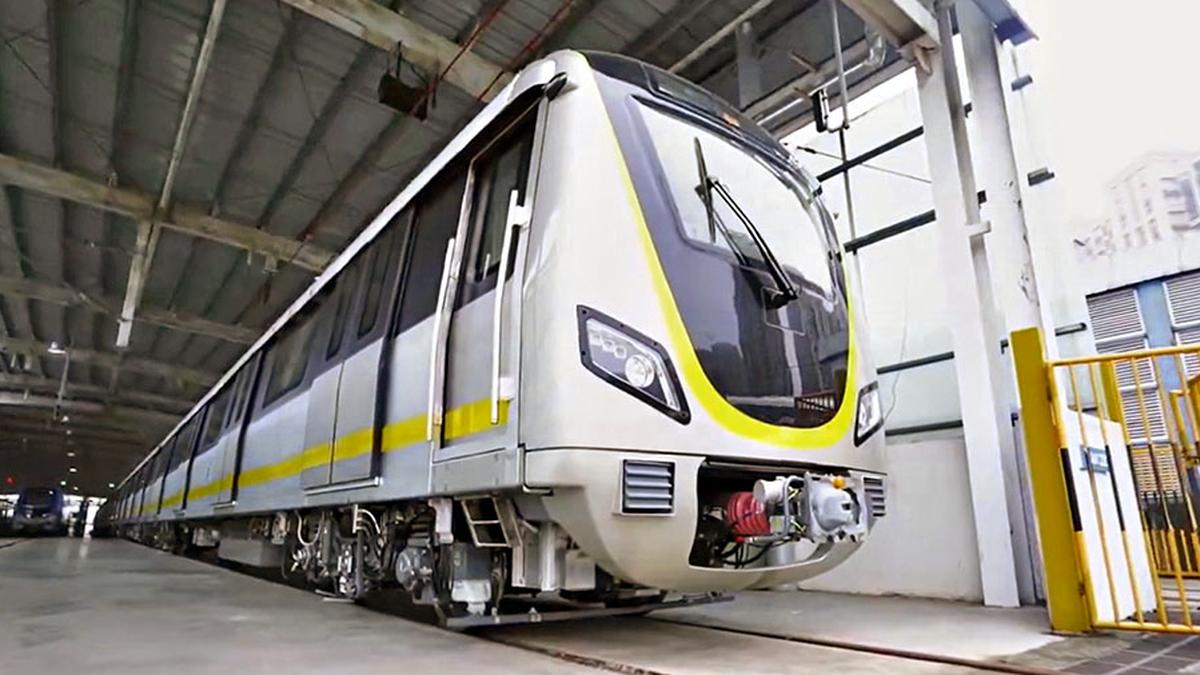 Coaches of driverless metro train to reach Bengaluru from Chennai soon ...