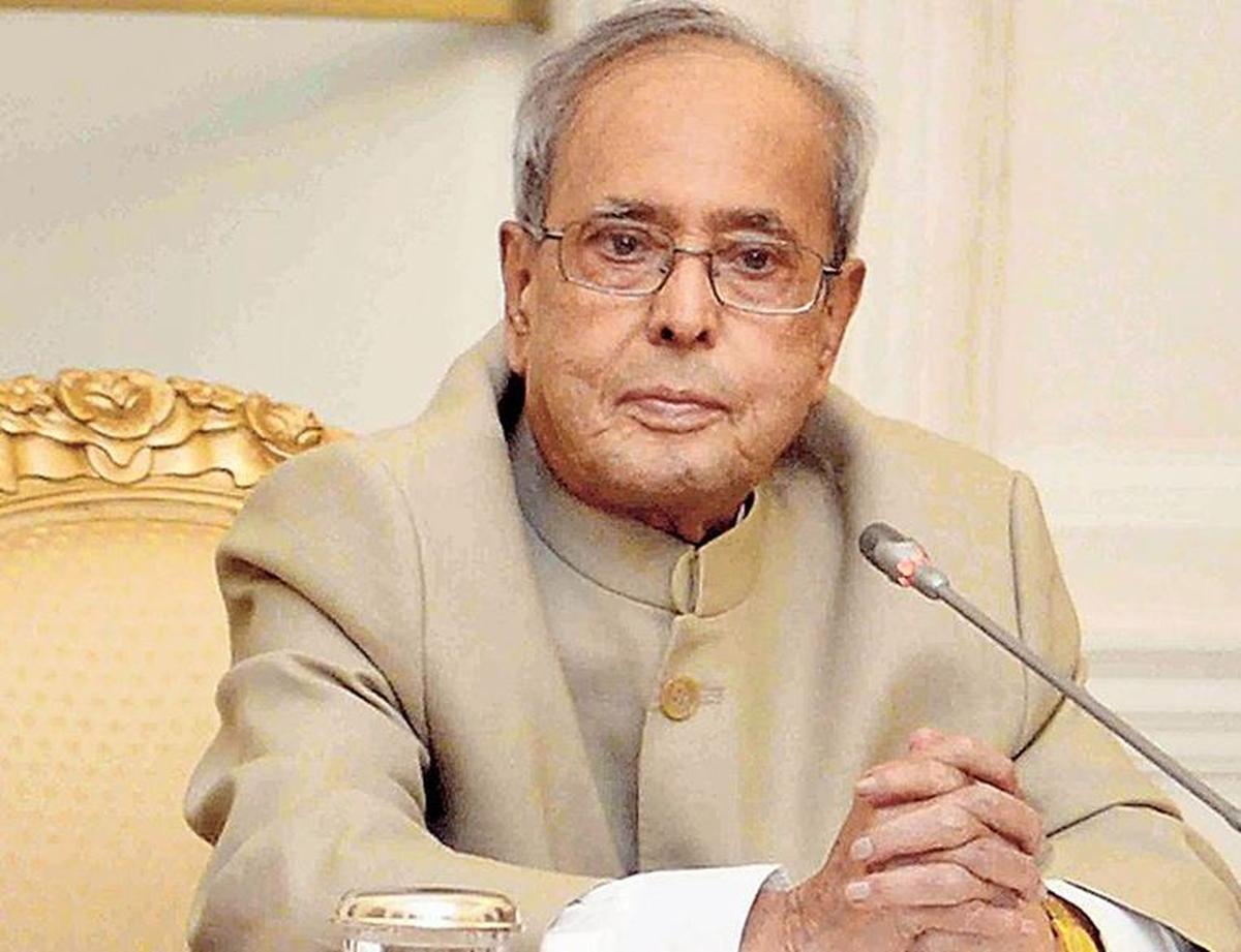 Pranab.JPG - The Hindu