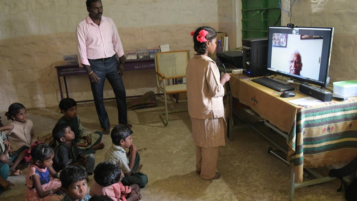 Technology reaches most remote area in Erode as tele-education helps ...