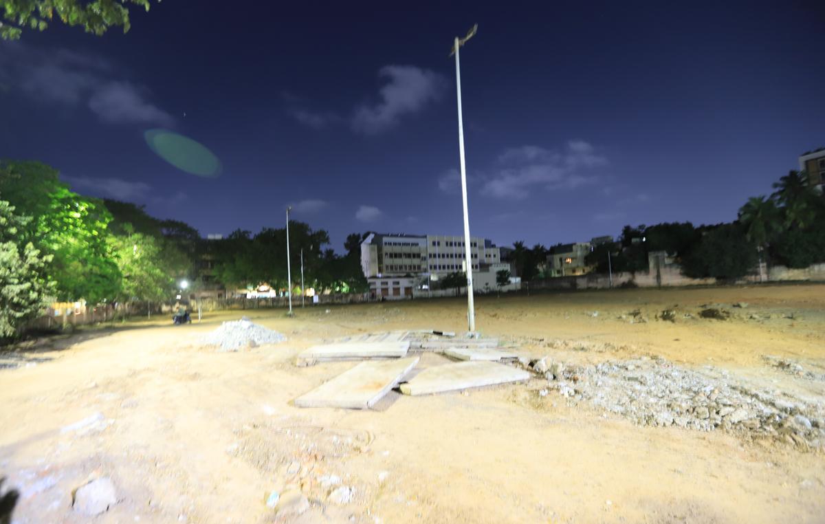 Playground at St. Mary’s Road fills a void - The Hindu