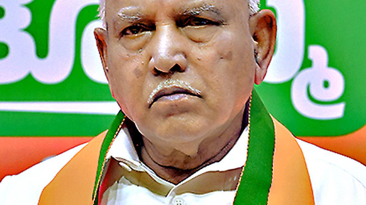 We saved lives and yet are being targeted: BSY - The Hindu