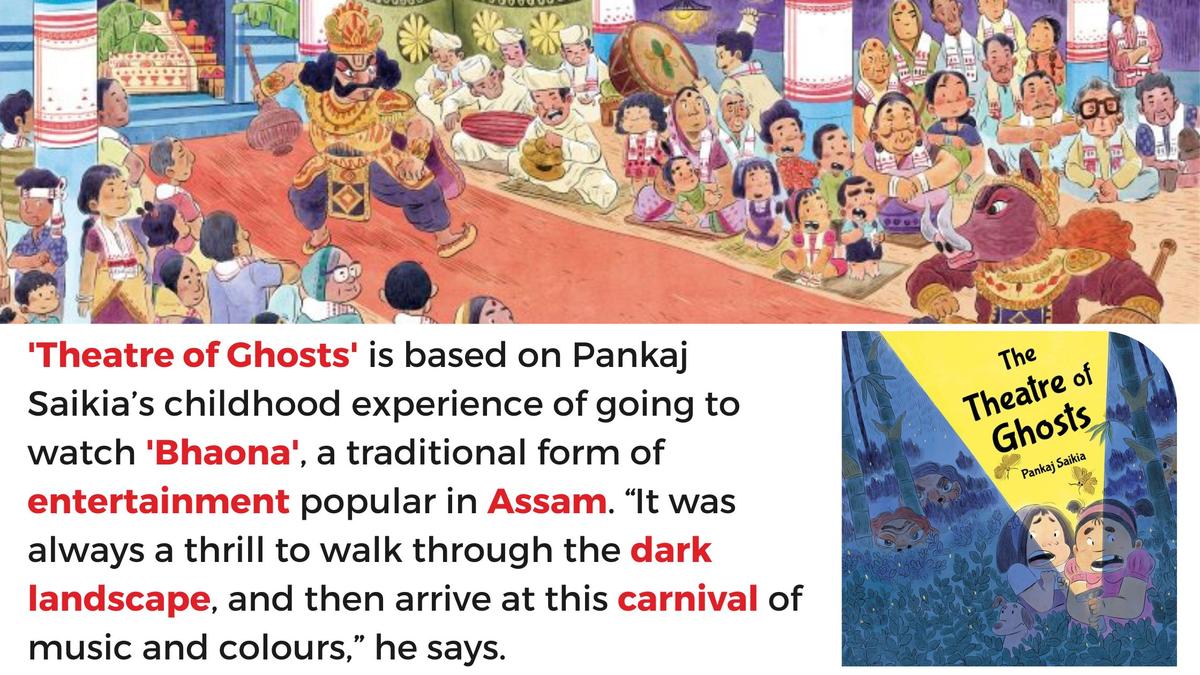 Children’s books illustrators Canato Jimo and Pankaj Saikia are ...