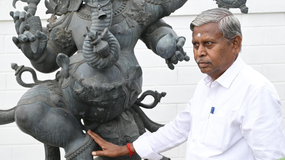 Padma Shri Award will encourage sculptors, says Rajastapathi - The Hindu