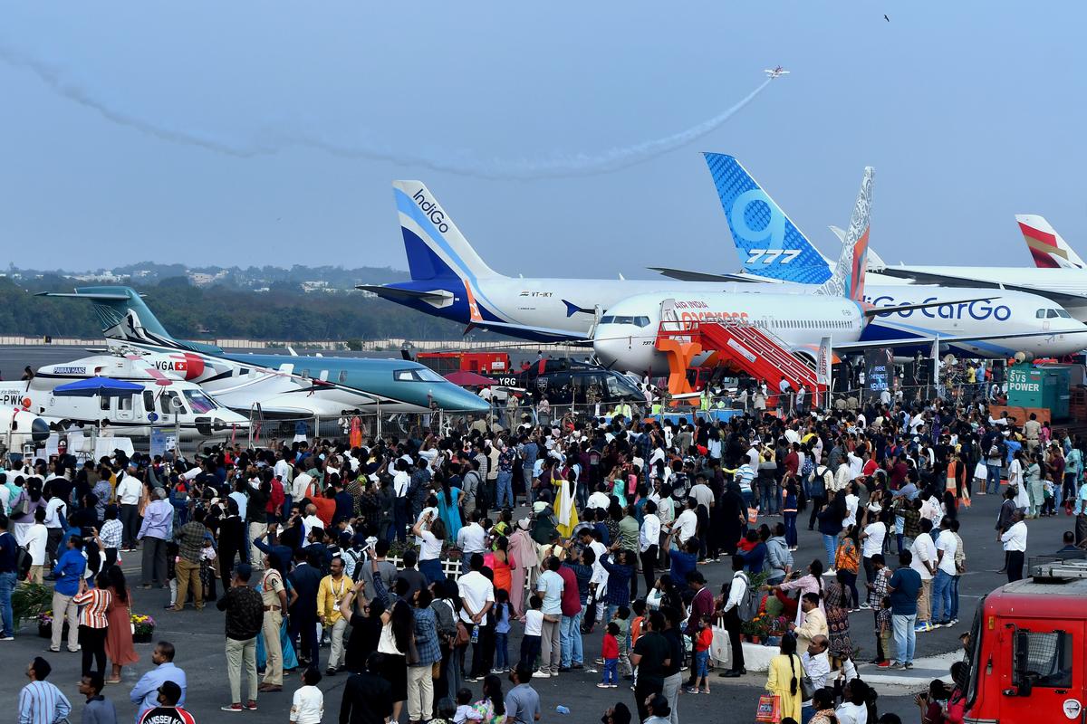 Wings India 2024 sees over 15,000 visitors on first public day - The Hindu