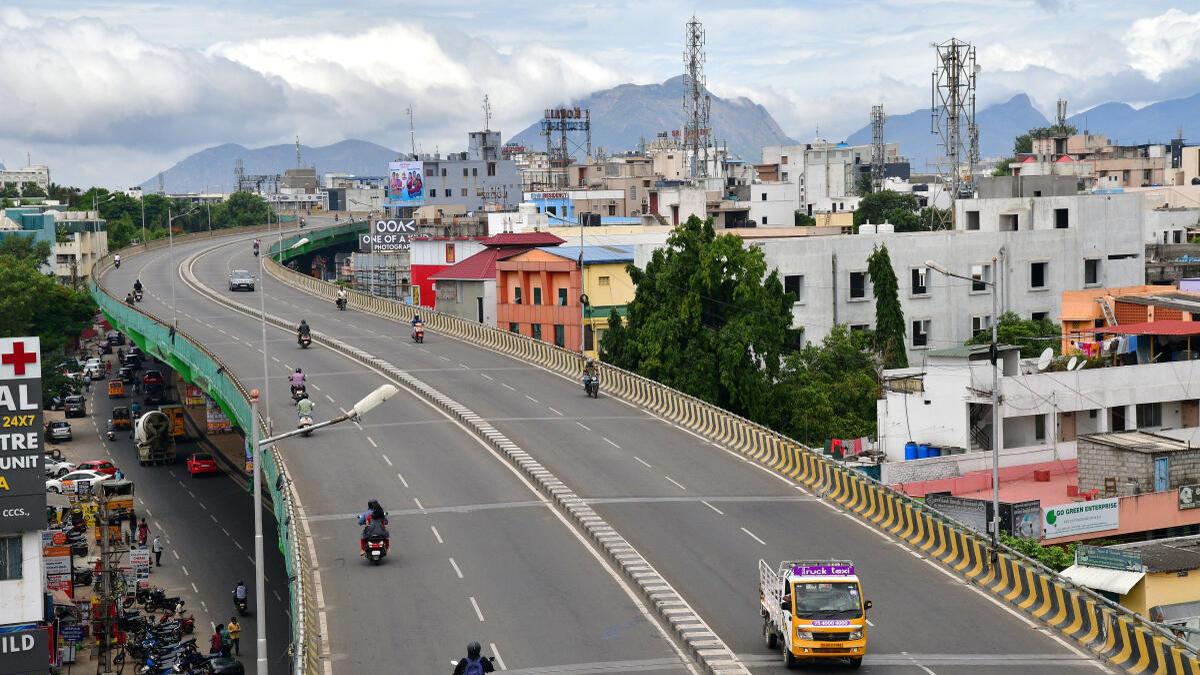 Highways Department initiates works to construct ramps for Gandhipuram ...