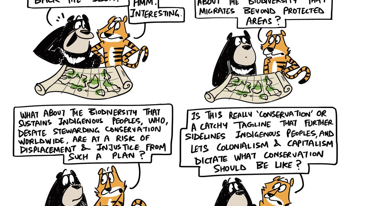 Green Humour by Rohan Chakravarty on 30x30 conservation biodiversity ...