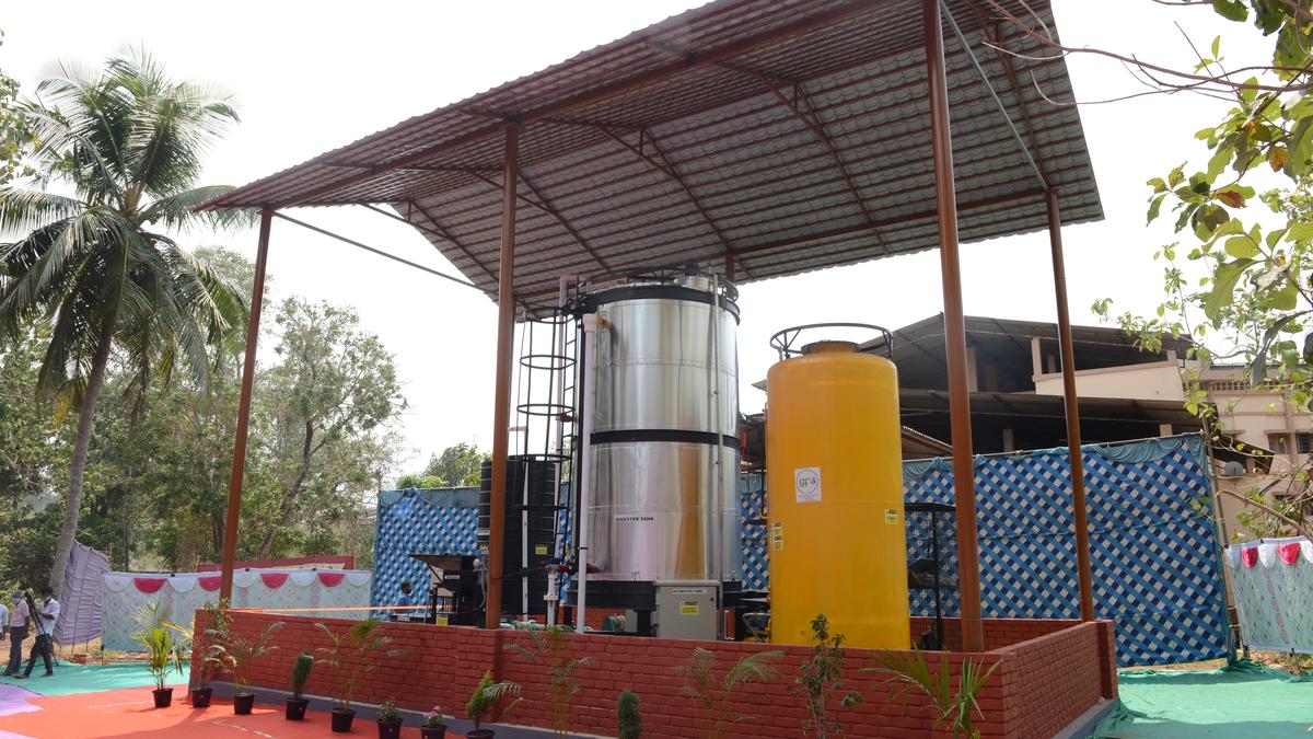 NIT-K initiates pilot project to produce hydrogen from biogas - The Hindu