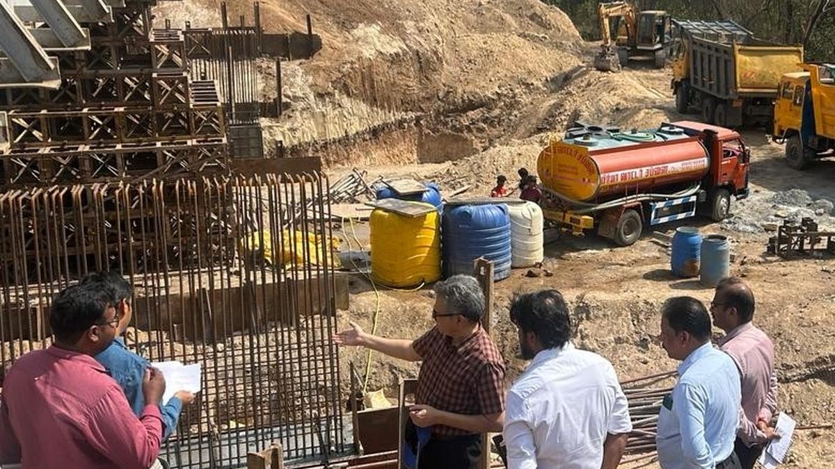 DRM inspects second elephant underpass, Pollachi Junction development ...