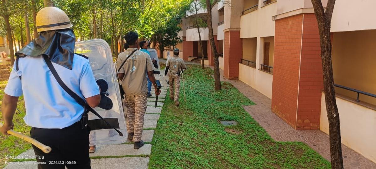 infosys campus leopard