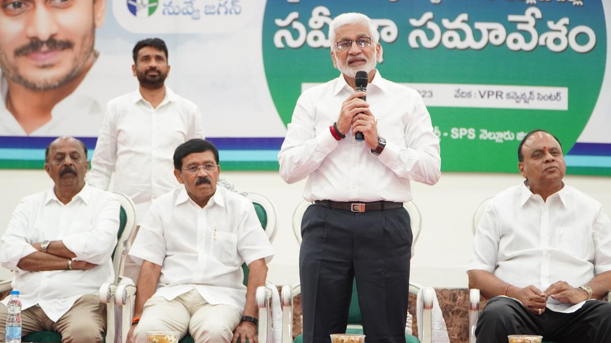 Performance and ‘corruptions’ of Naidu will be poll planks for YSRCP, says Vijaya Sai Reddy ...