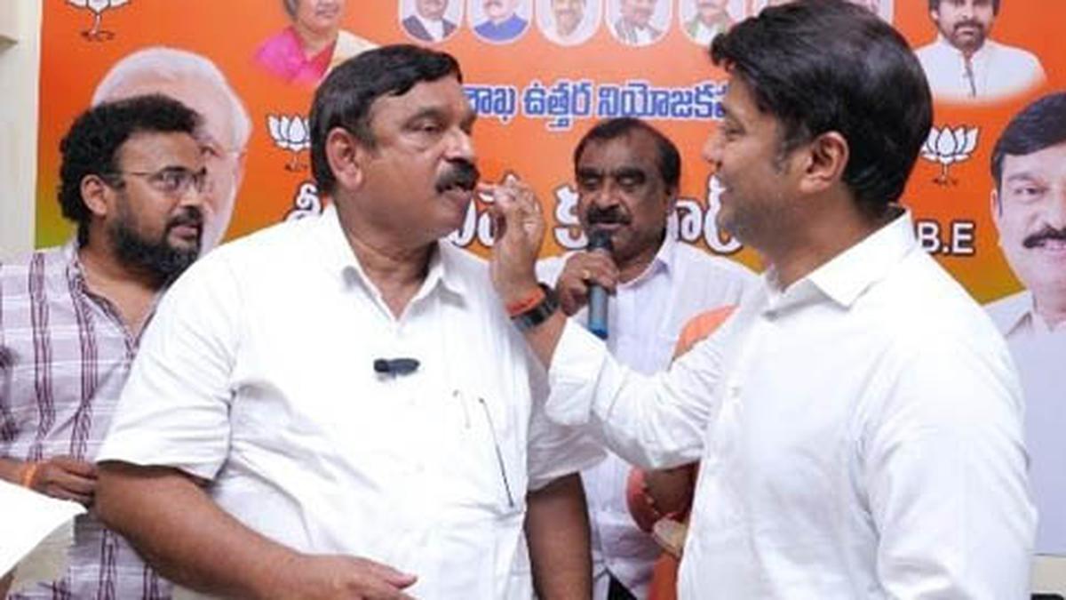 Former BJP MLA Vishnu Kumar Raju and YSRCP candidate K.K. Raju to fight it out in Visakhapatnam ...