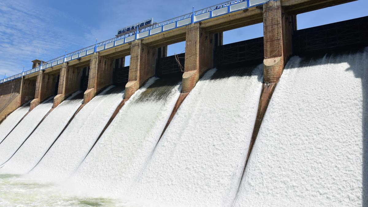 Water released from Vaigai dam - The Hindu