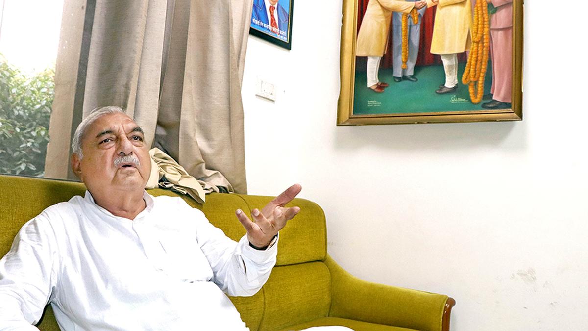 BJP will be wiped out in Haryana Assembly polls, says Bhupinder Singh Hooda - The Hindu