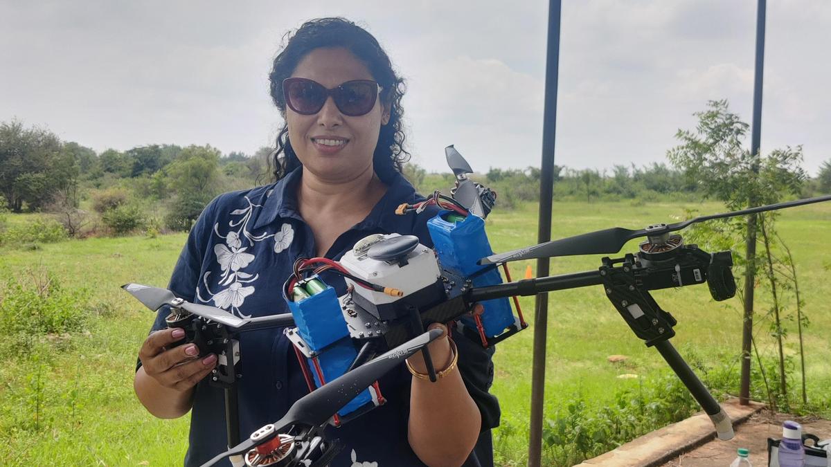 Karnataka’s first woman drone pilot explores opportunities in B2B ...