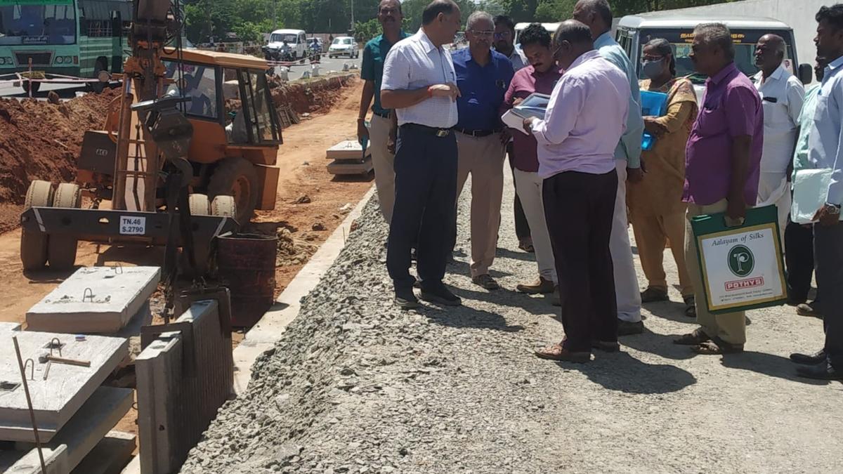 Junction ROB work likely to be over in two months - The Hindu