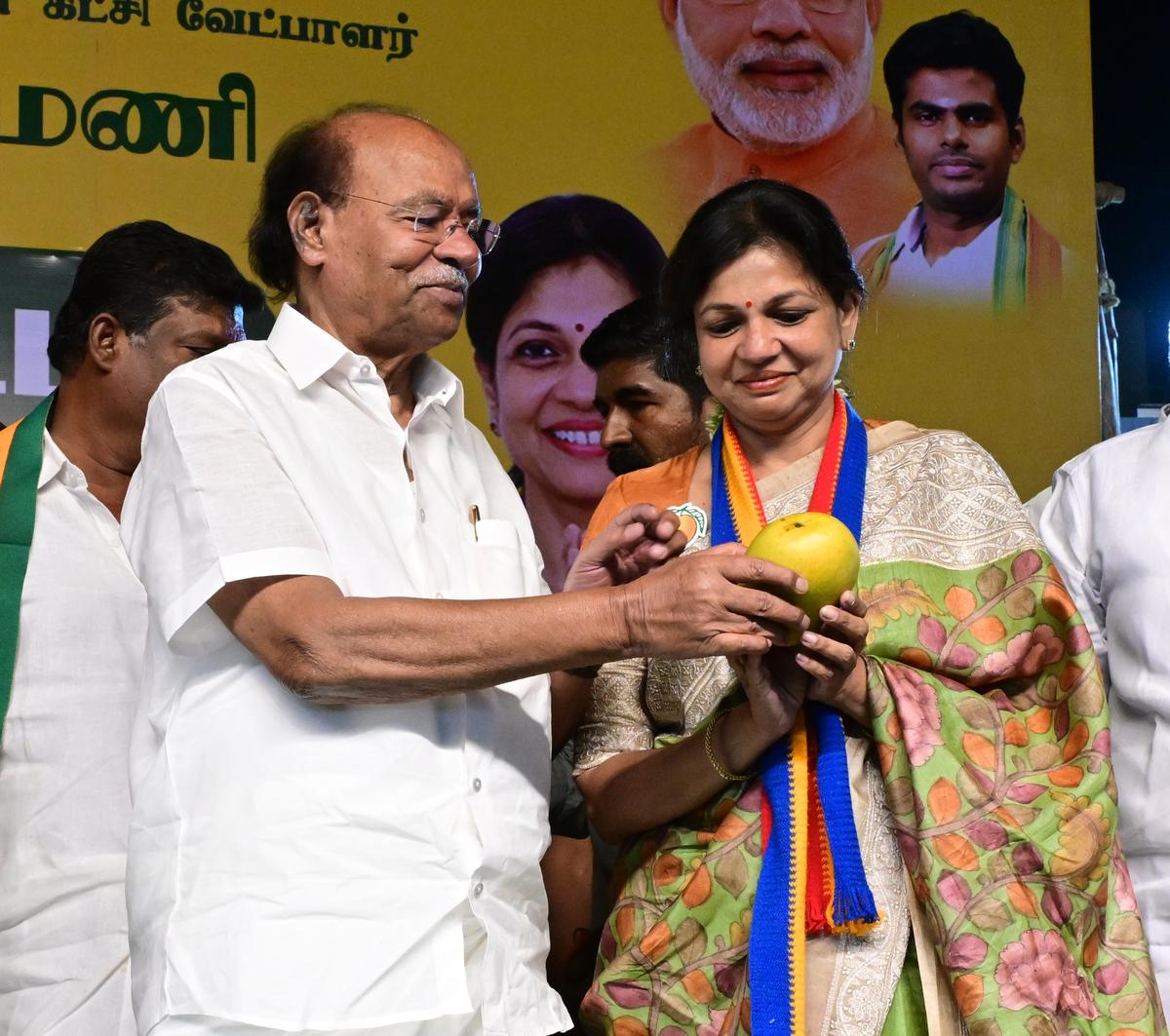 Sowmiya Anbumani, the star candidate of PMK who hopes to get the party across the line in ...