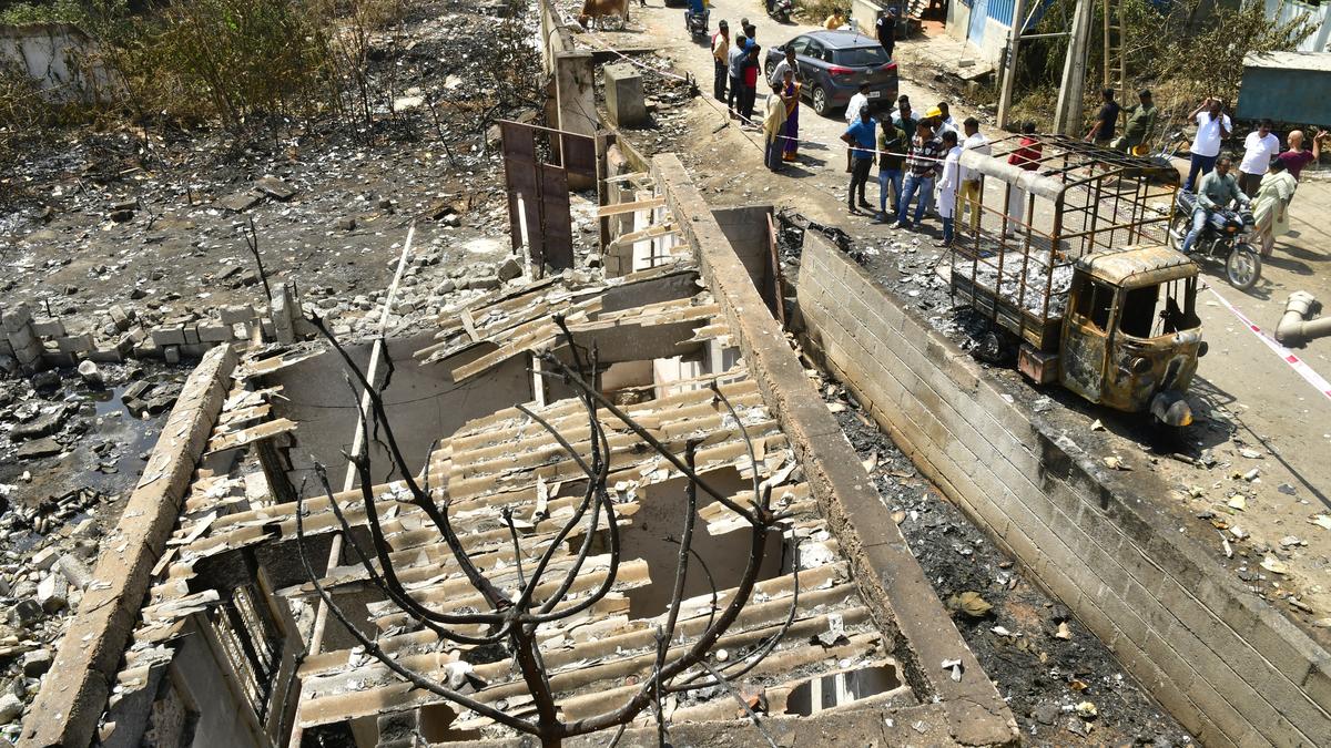 Toll in fire in deodorant unit in Bengaluru goes up to 5 - The Hindu