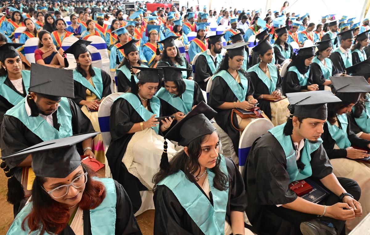 First convocation of St. Joseph’s University held - The Hindu