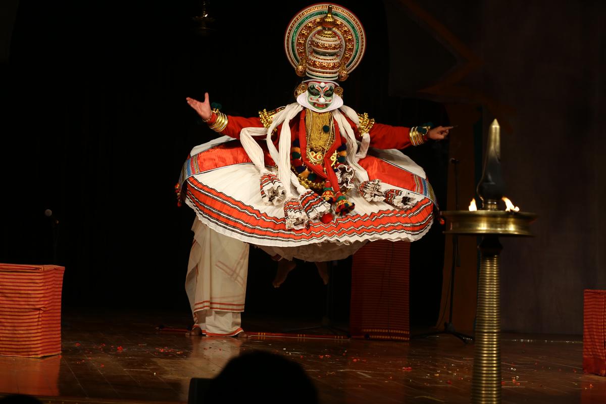 Music-dance synchrony stood out at Kalakshetra’s Kathakali festival ...