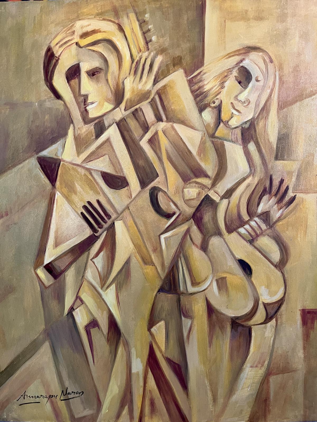 Hyderabad-based artist Annarapu Narender’s Jehangir Art Gallery dream ...