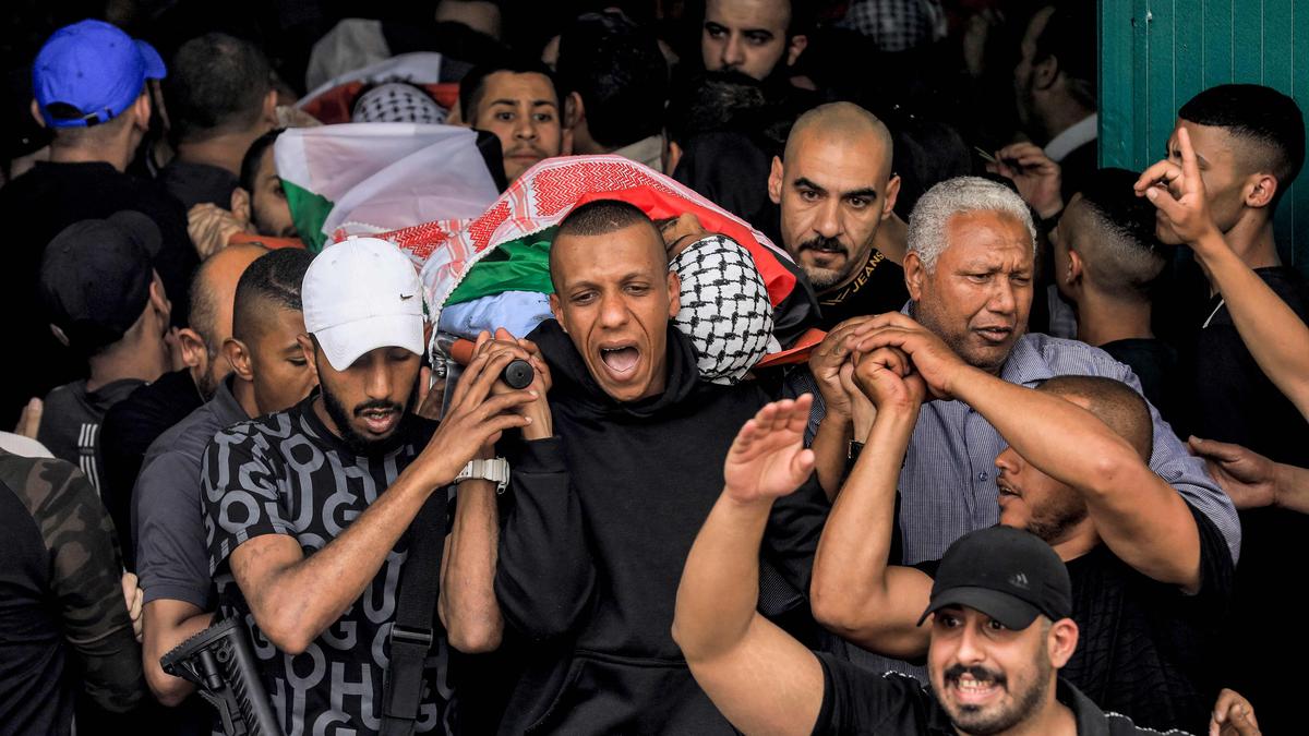 Israeli forces kill three Palestinians in West Bank - The Hindu