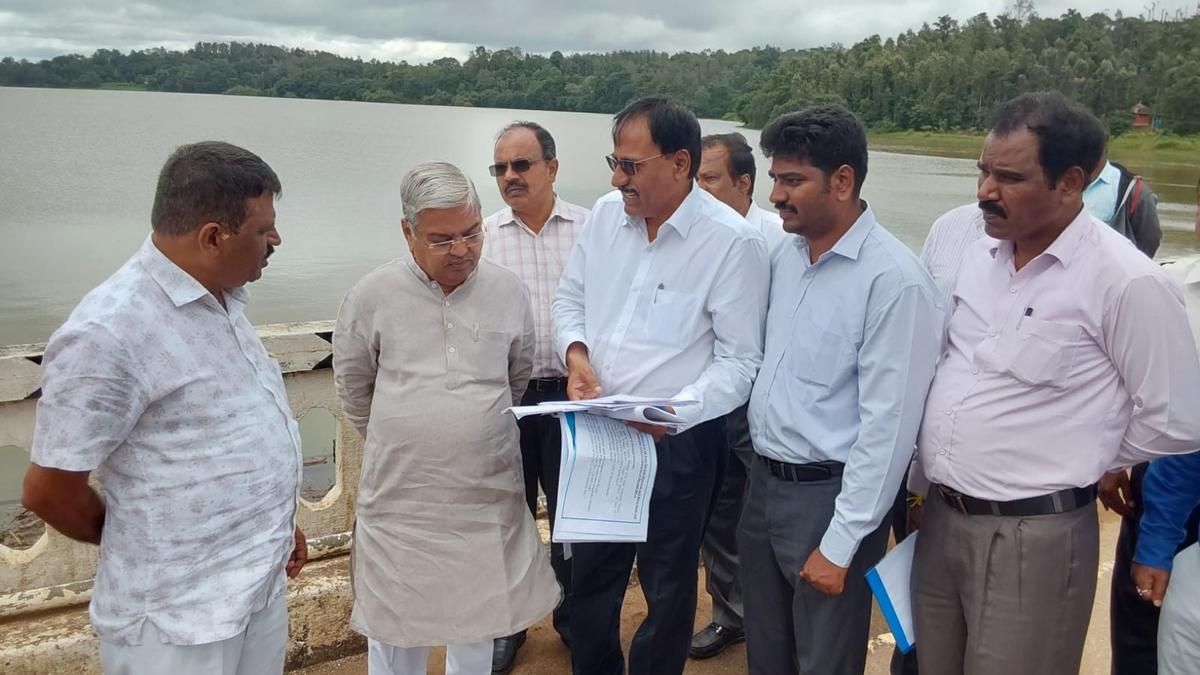 Dredging at Harangi dam will begin in November: Karjol - The Hindu