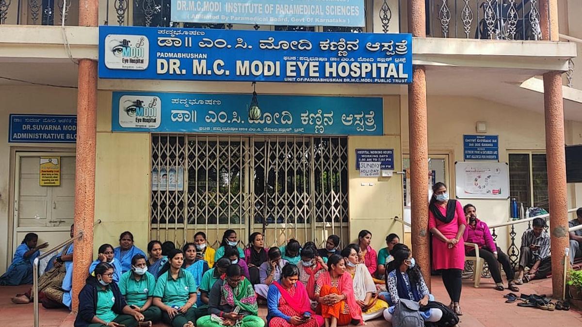 Caught in management dispute, employees of Bengaluru’s Dr. M.C. Modi ...