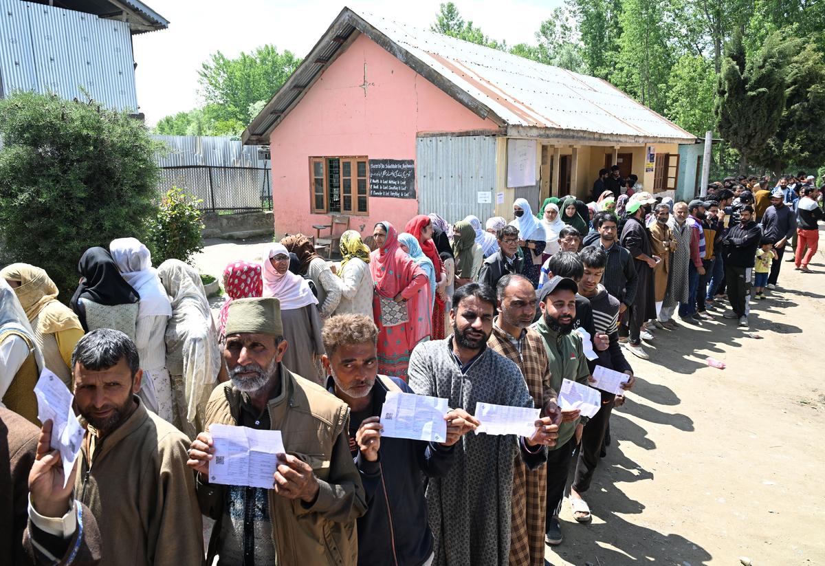 ‘Peaceful’ Srinagar polls push turnout to 36% in first Parliament ...