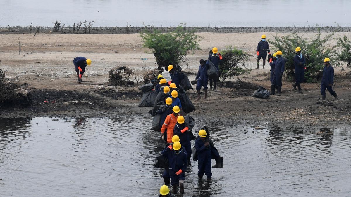 Over 2.2 lakh litres of oily water, 663 tonnes of sludge removed from ...