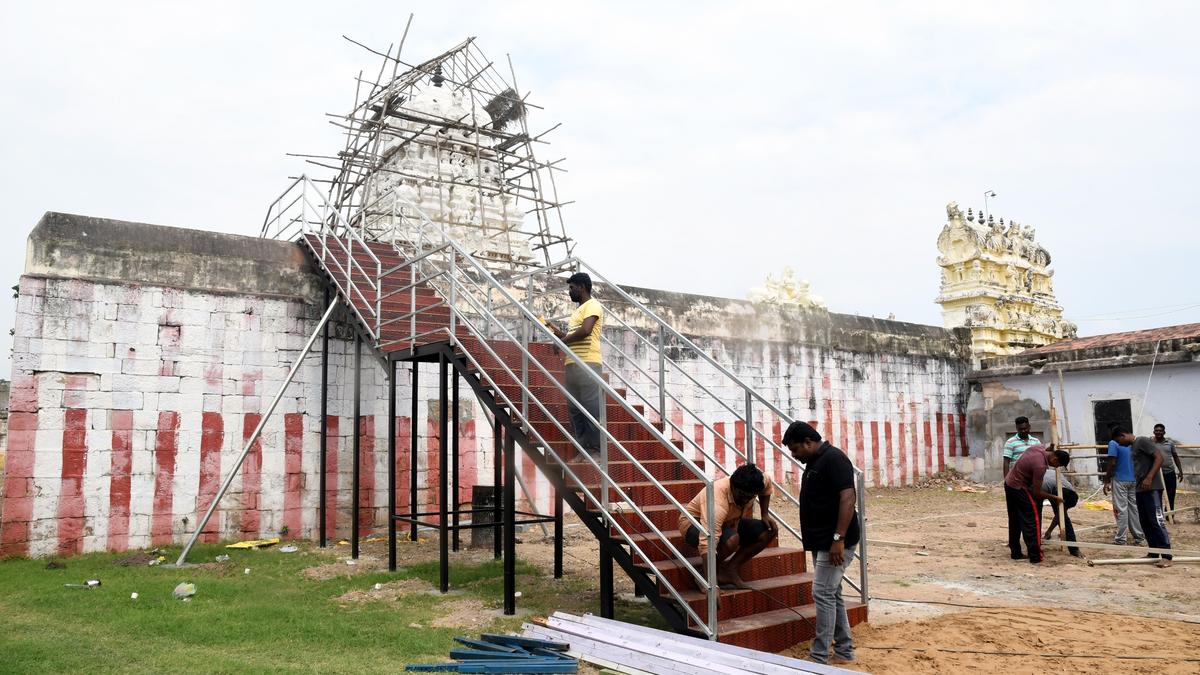 All geared up for Arudra darshan in Thiru Uthirakosamangai temple - The ...