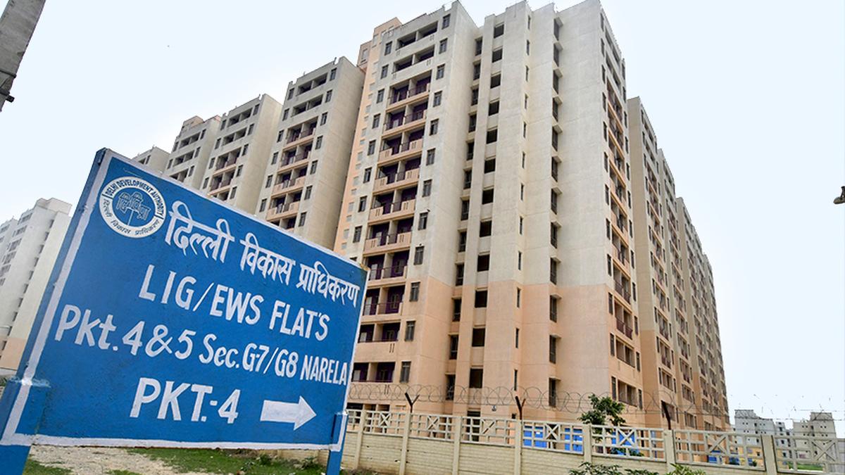 DDA eases EWS norms to hasten disposal of unsold inventory - The Hindu