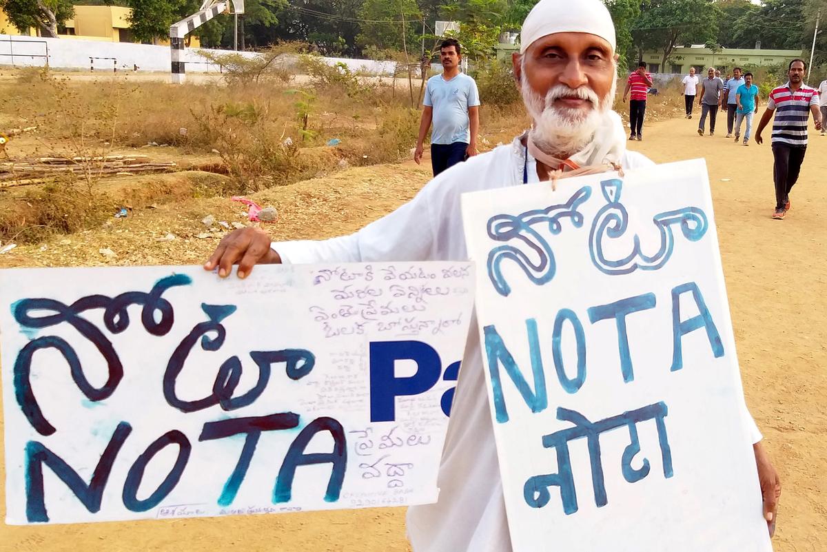 Why was NOTA introduced? - The Hindu