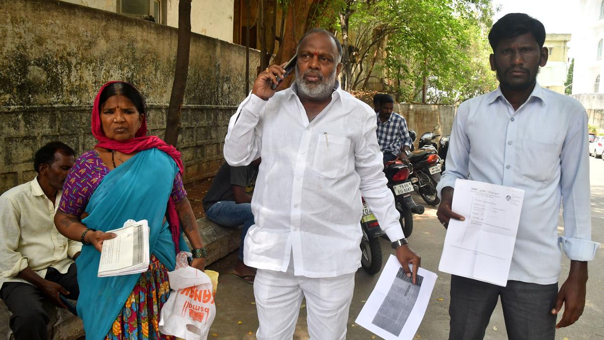 Pillar-to-post for Dharani portal users - The Hindu