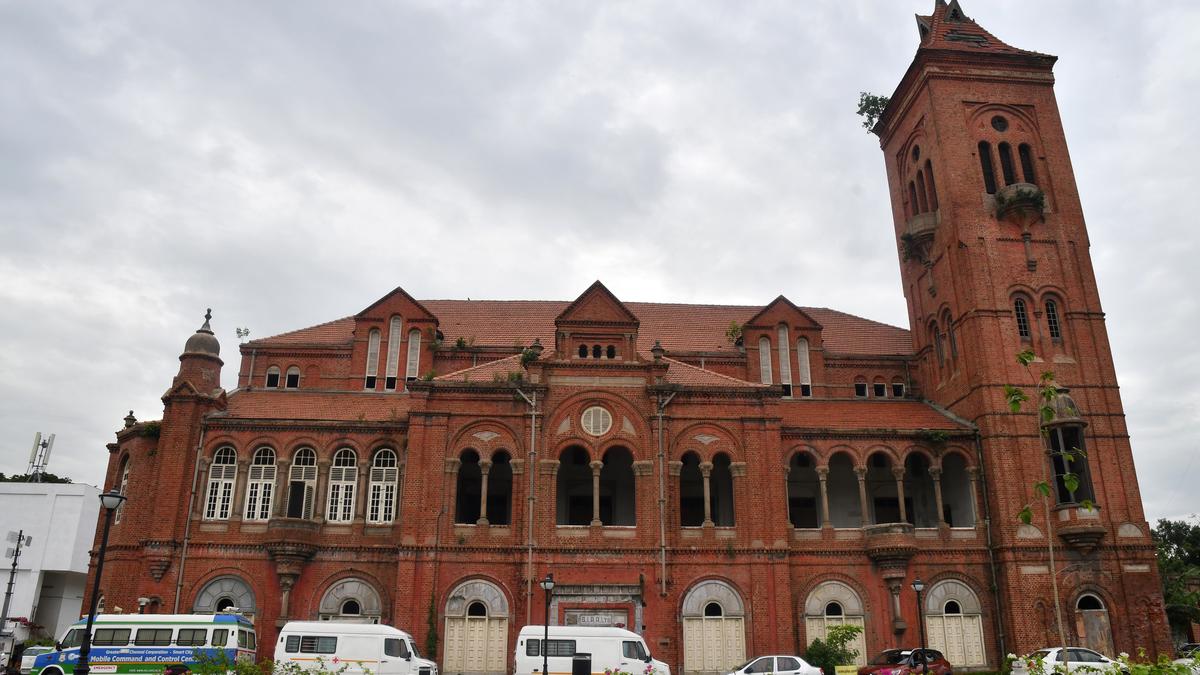 Chennai Corporation to resume restoration of Victoria Public Hall - The ...