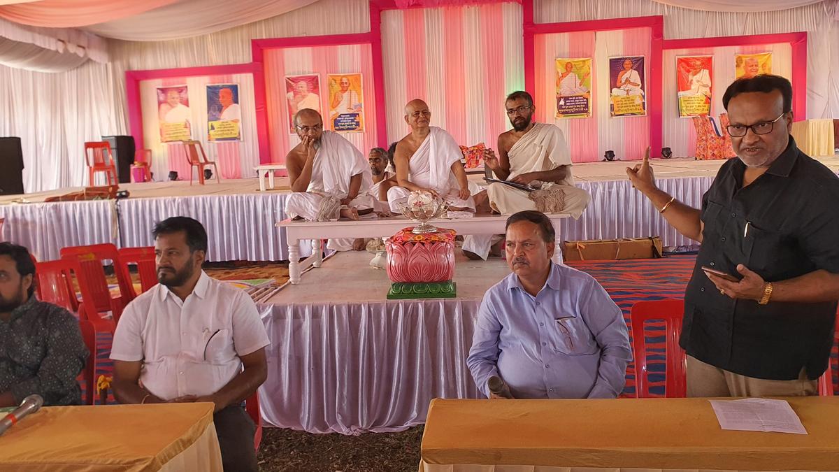 Jain seer’s 100th book to be released on Sunday - The Hindu