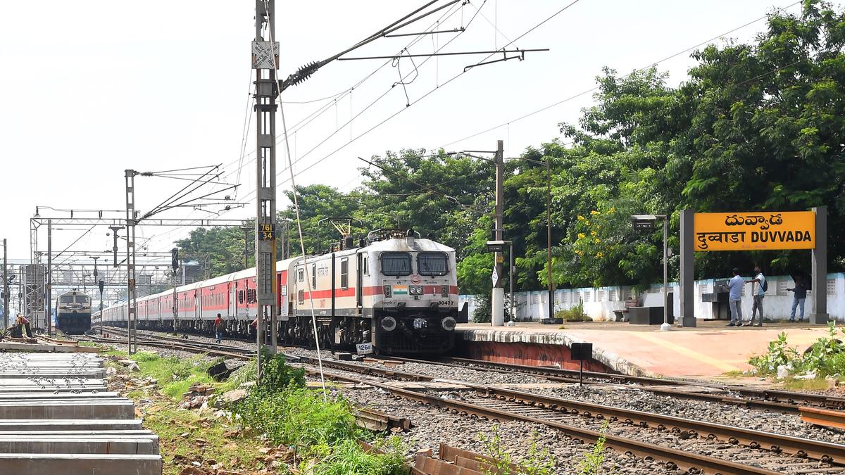 Suburban trains key to speedy development of North Andhra region - The Hindu