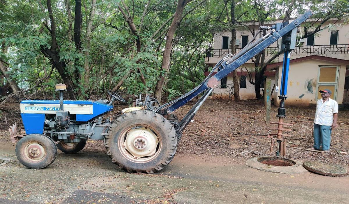 Robot to clean septic tanks sans human intervention is here - The Hindu