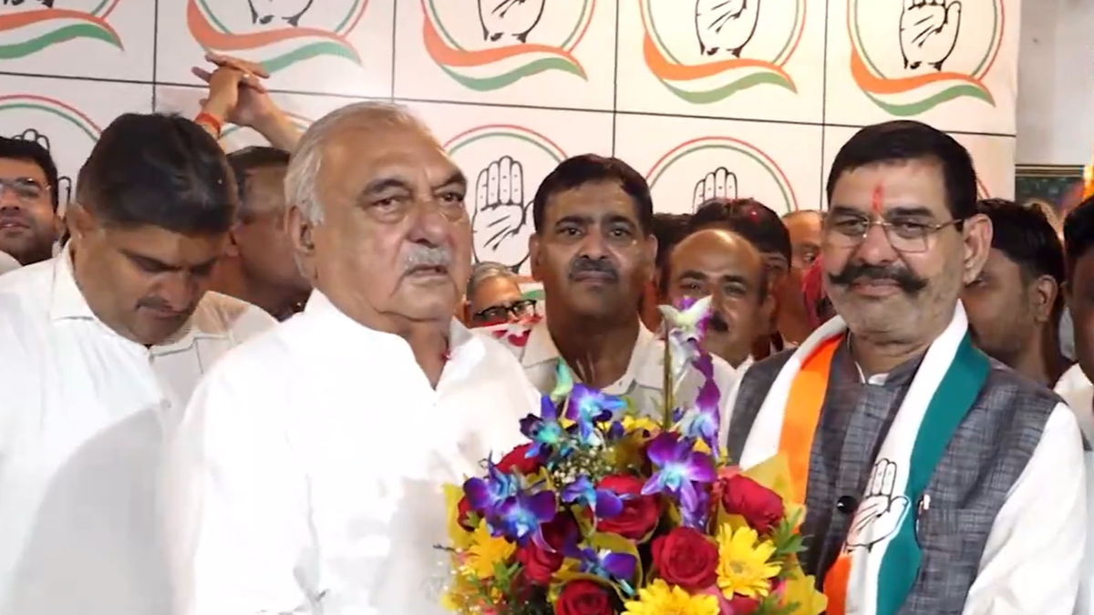 Haryana BJP vice president G.L. Sharma joins Congress - The Hindu