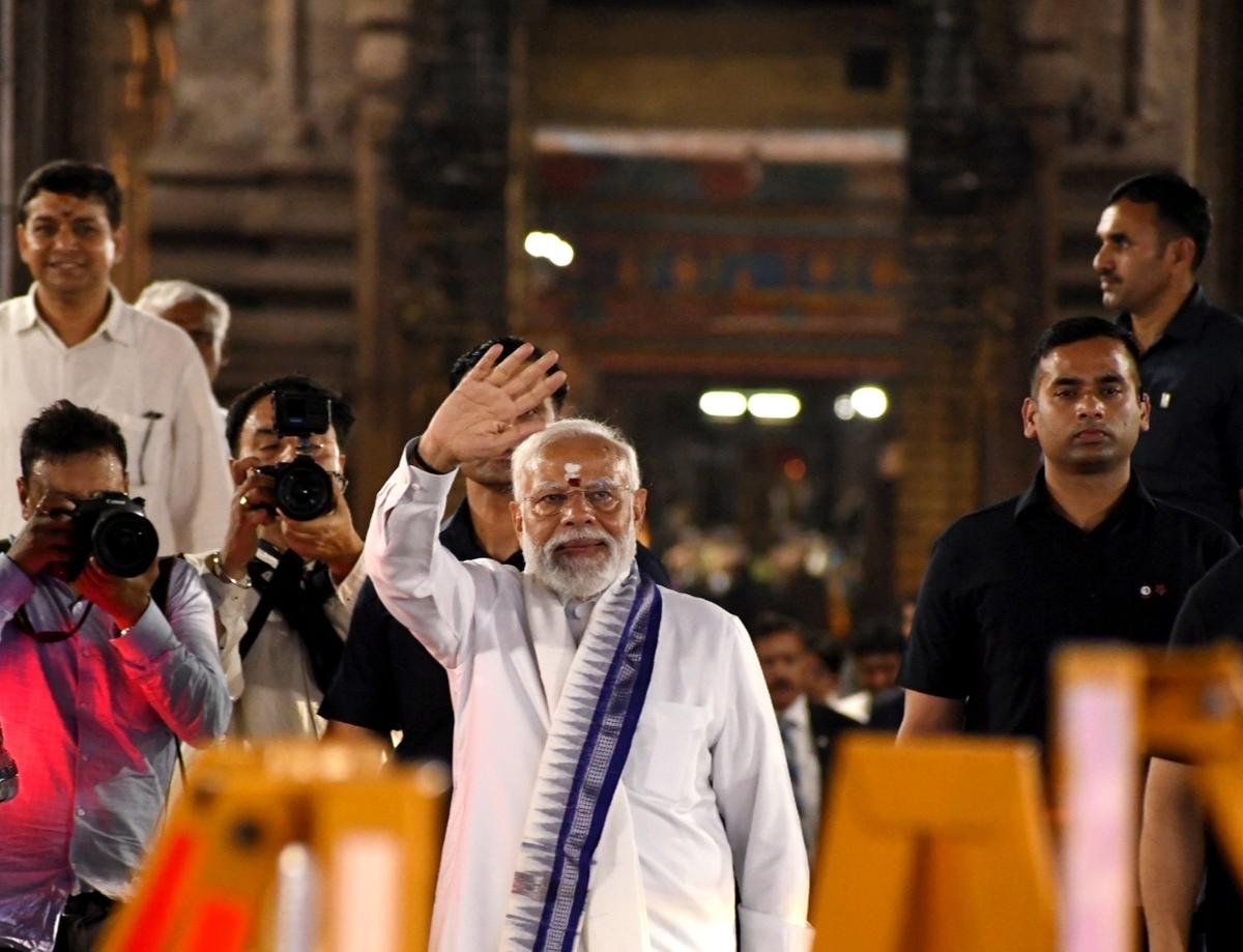 In Pictures | Prime Minister Narendra Modi in Tamil Nadu - The Hindu