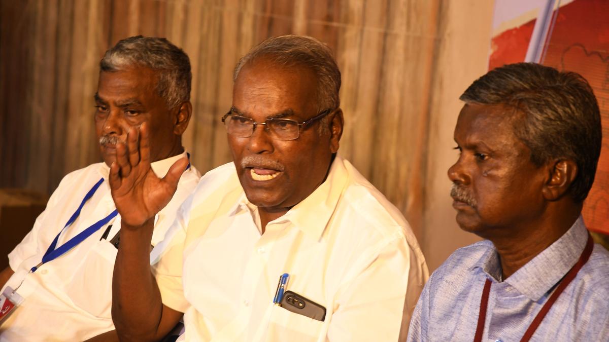 Balakrishnan re-elected CPI(M) State secretary - The Hindu