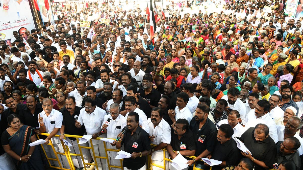 DMK’s only achievement is building library in the name of Karunanidhi ...