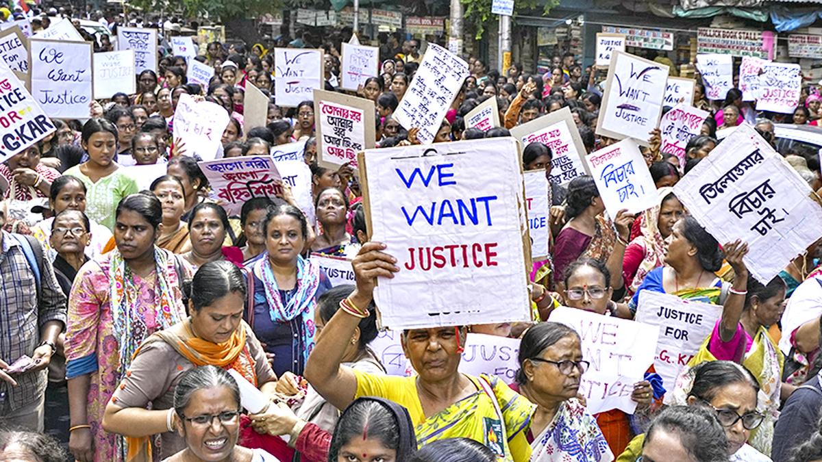 Kolkata protests highlights: BJP’s women’s unit march to State Women’s ...