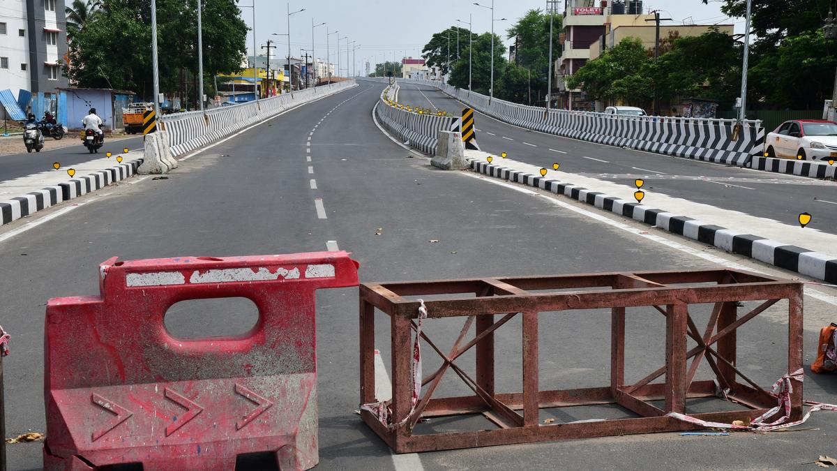 Two flyovers ready for inauguration in Coimbatore - The Hindu