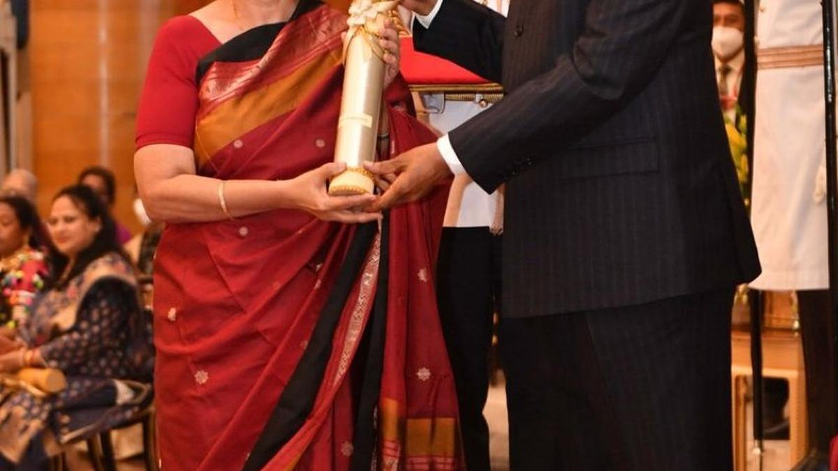 Three T.N. women awarded Nari Shakti Puraskar - The Hindu