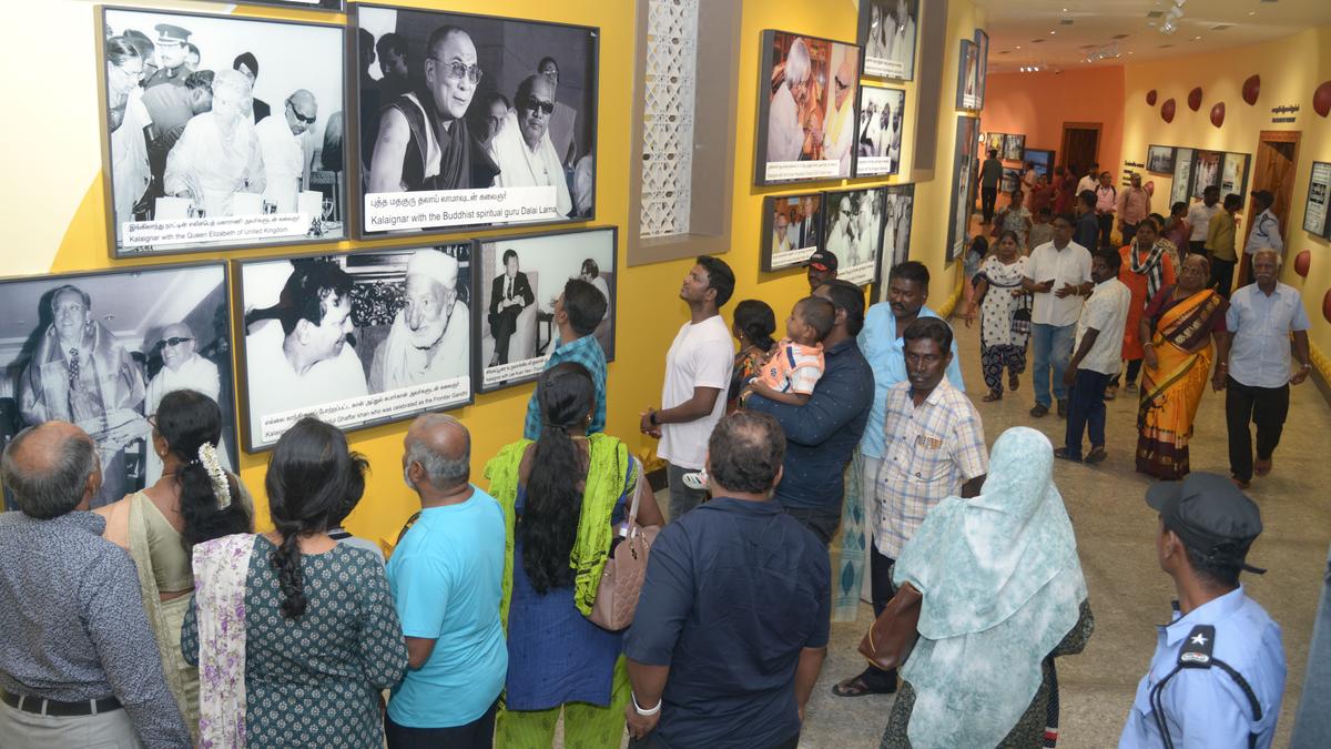 Kalaignar Ulagam, underground digital museum on the Marina, opens - The ...